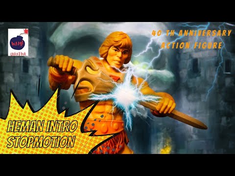 he man intro Stopmotion#mastersoftheuniverse #toys # ...