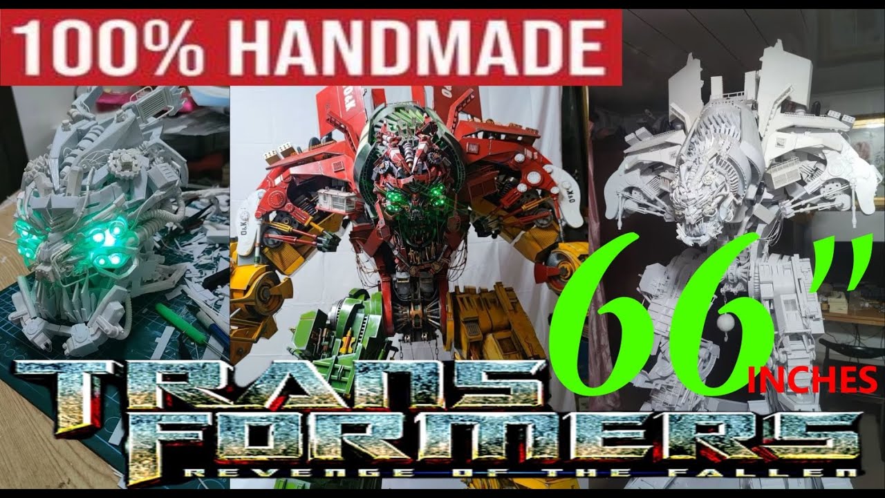 The real Biggest Handmade 66 inches Transformers Hercules Devastator [1 ...