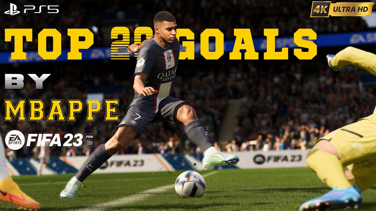 TOP 20 GOALS BY MBAPPE | FIFA 23 | PS5 Gameplay - YouTube