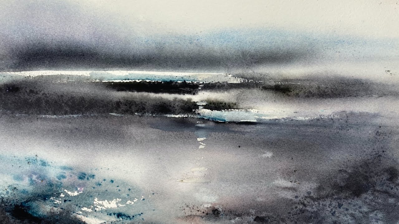 Unlock Your Inner Artist: Atmospheric Semi Abstract Watercolour ...