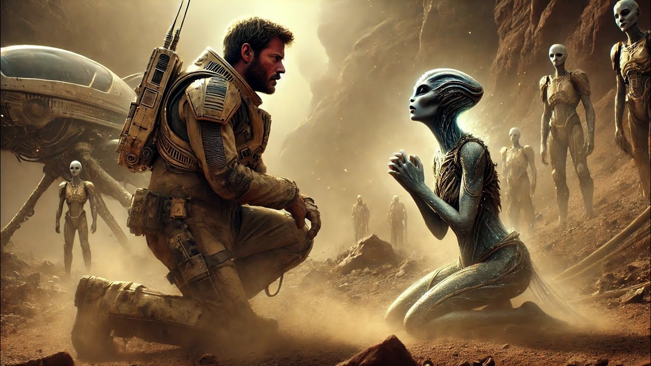 HUMAN Soldier Saved an Alien Princess So She Begged Him To Marry Her ...