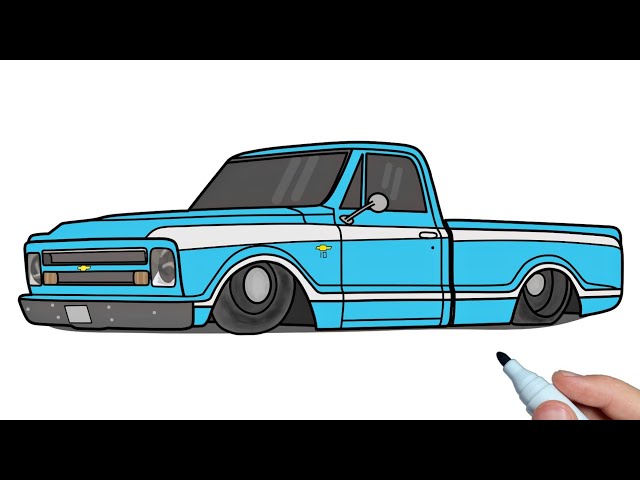 C10 Chevy Truck Drawings