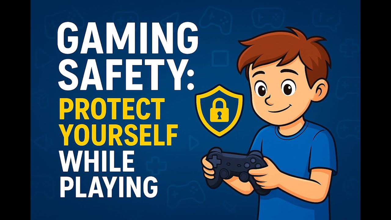 Gaming Safety Protect Yourself While Playing - YouTube