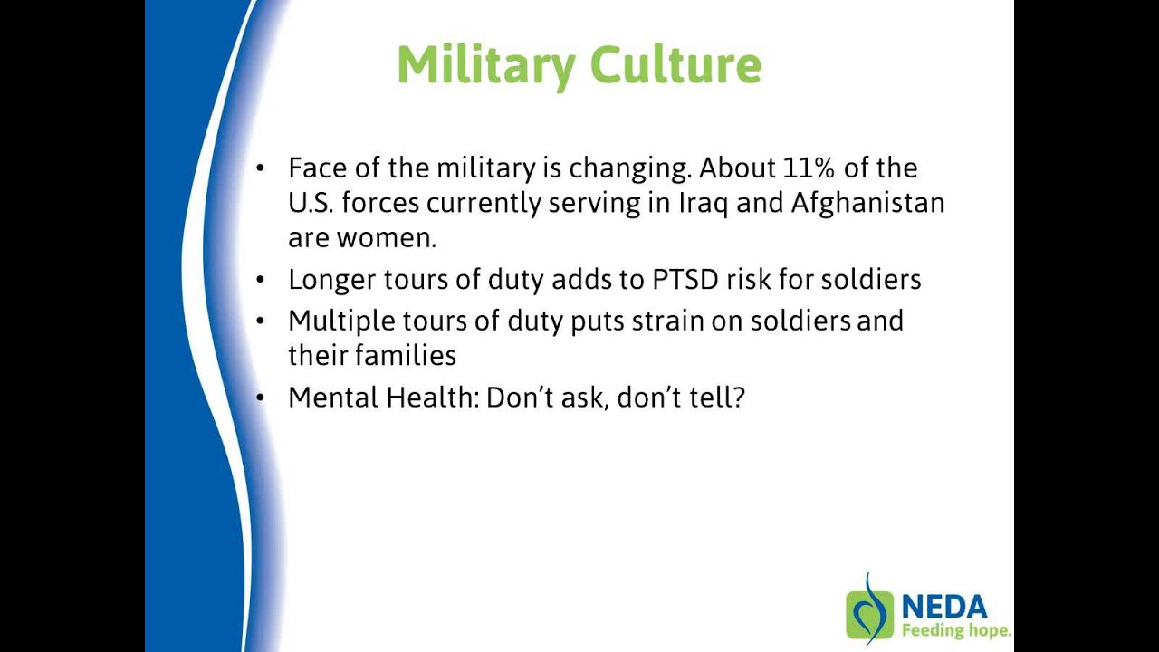 Eating Disorders Among Members of the Military - YouTube