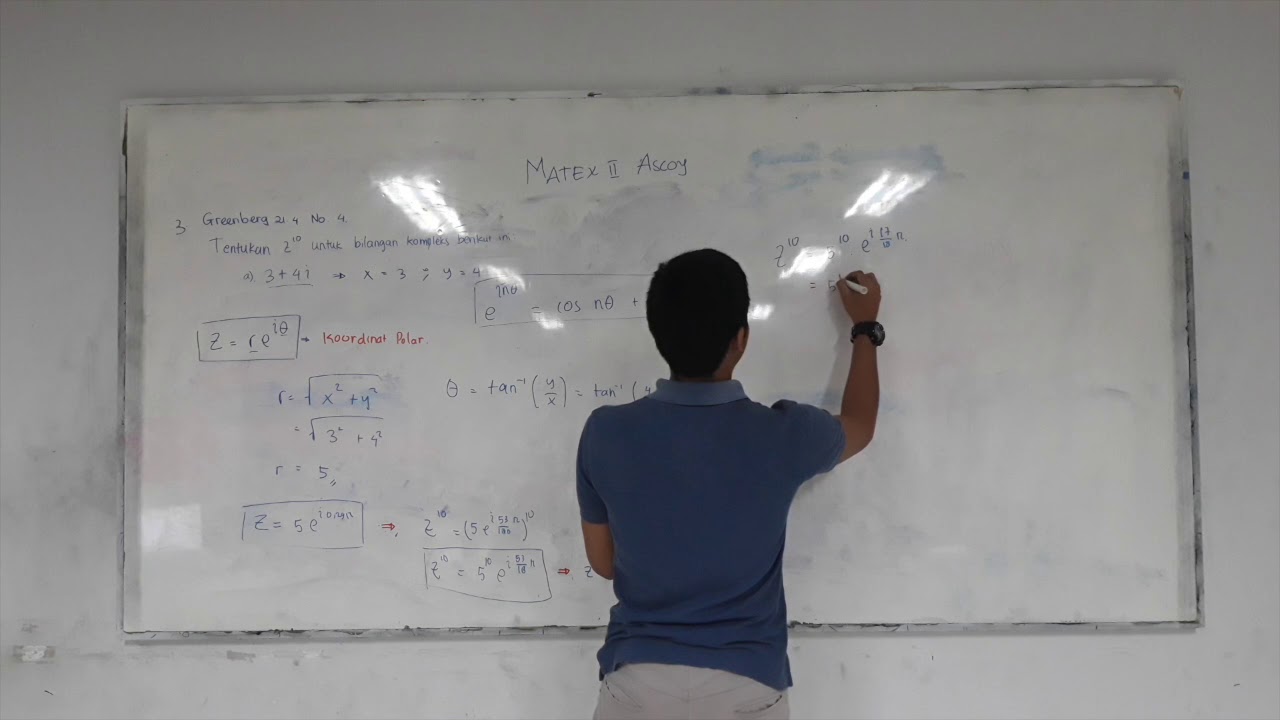 Tutor Matematika Teknik II 16 April 2019 #2 - YouTube