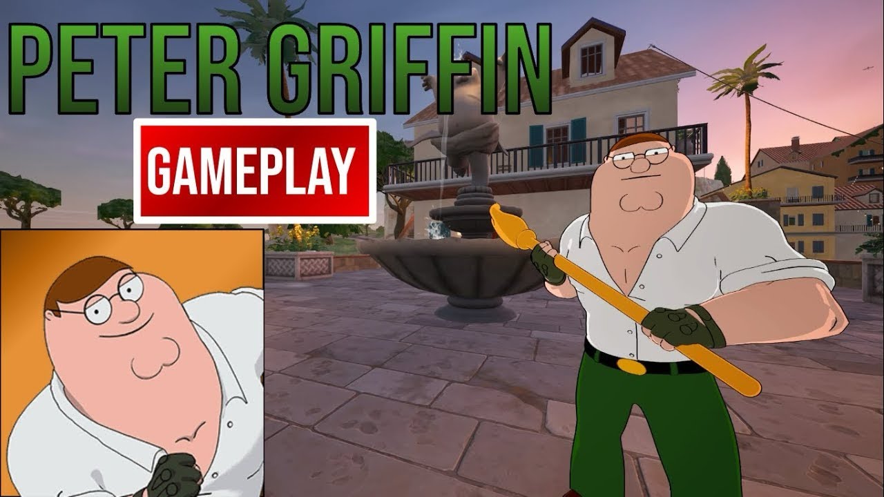 Peter Griffin Fortnite Skin gameplay ( Chapter 5) - YouTube
