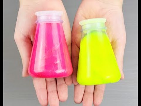 Mad Scientist Slime Glitter and Mica Additive Fail! ASMR - YouTube