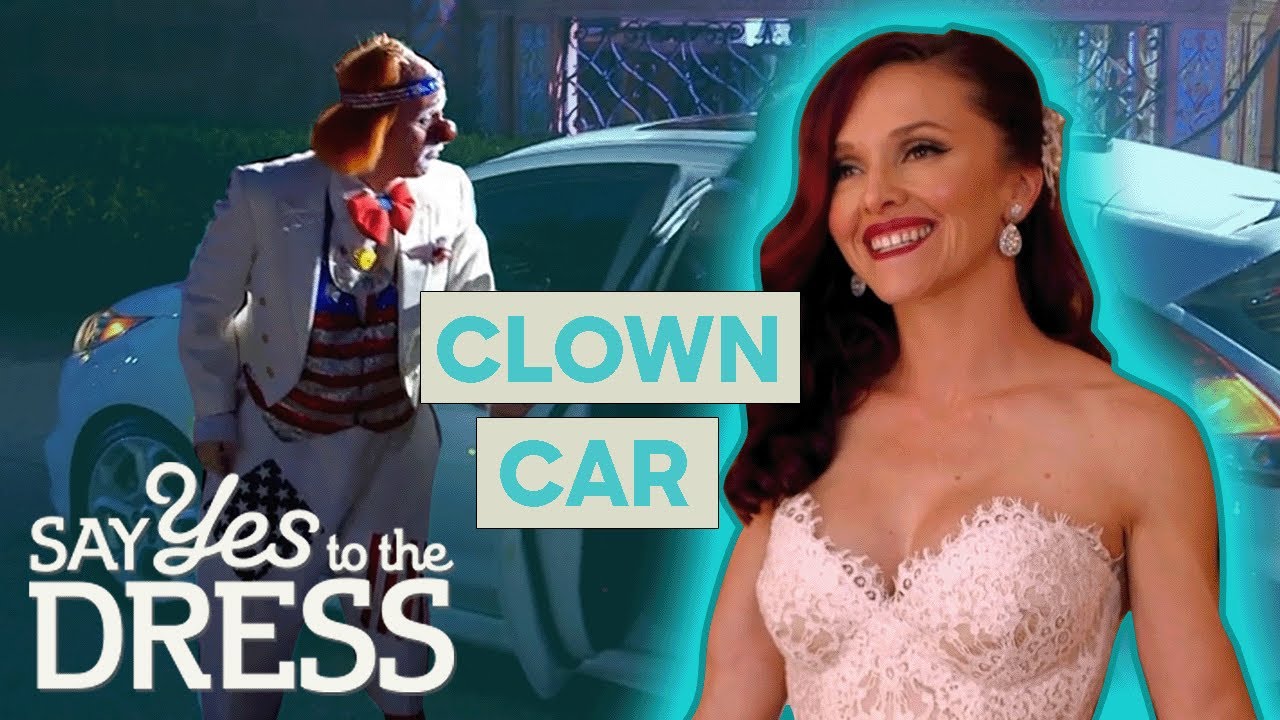 Circus Performer Groom Arrives At The Ceremony In A Clown Car! | Say ...