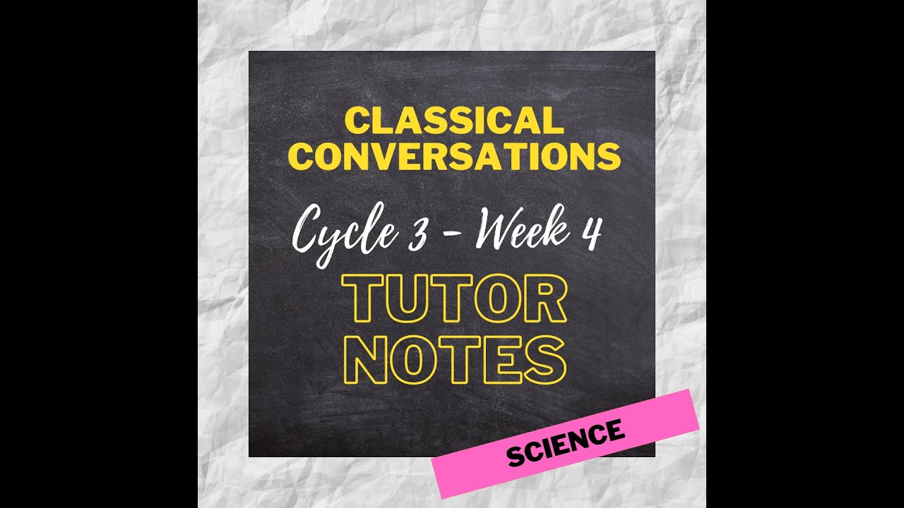 CC Cycle 3 Week 4 SCIENCE - YouTube