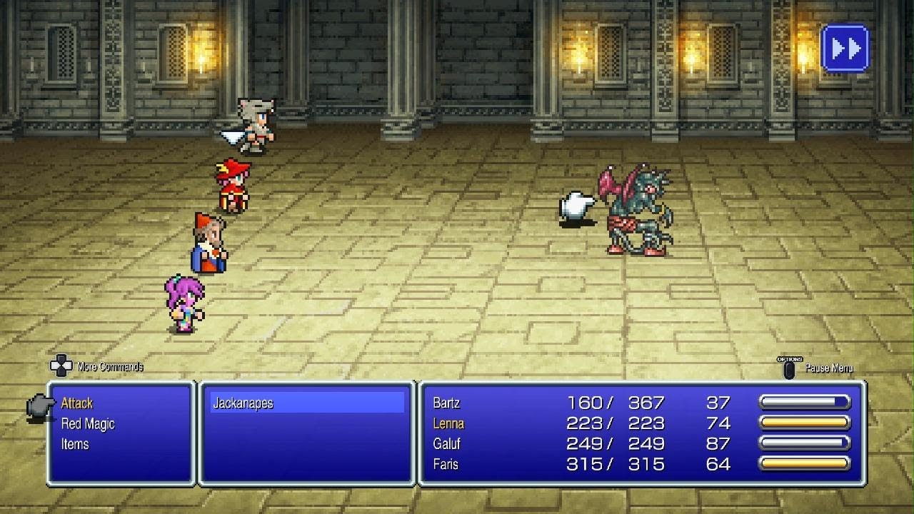 FINAL FANTASY V Blue Magic #6 Moon Flute - YouTube