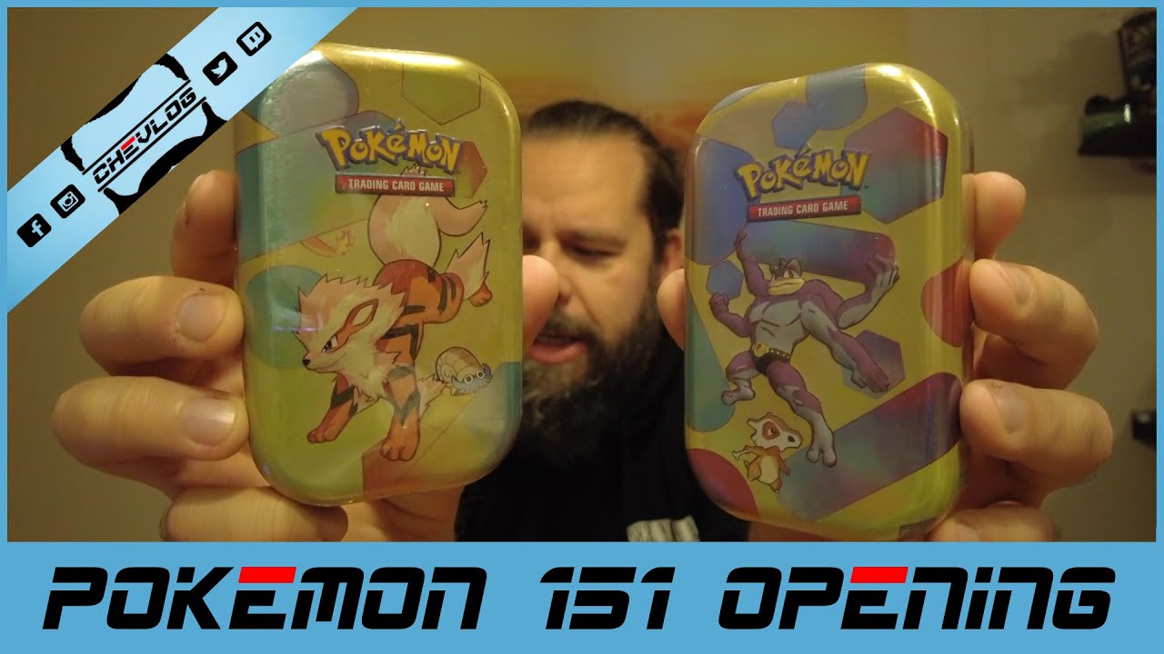 Pokemon 151 Tin Boxen Opening - YouTube
