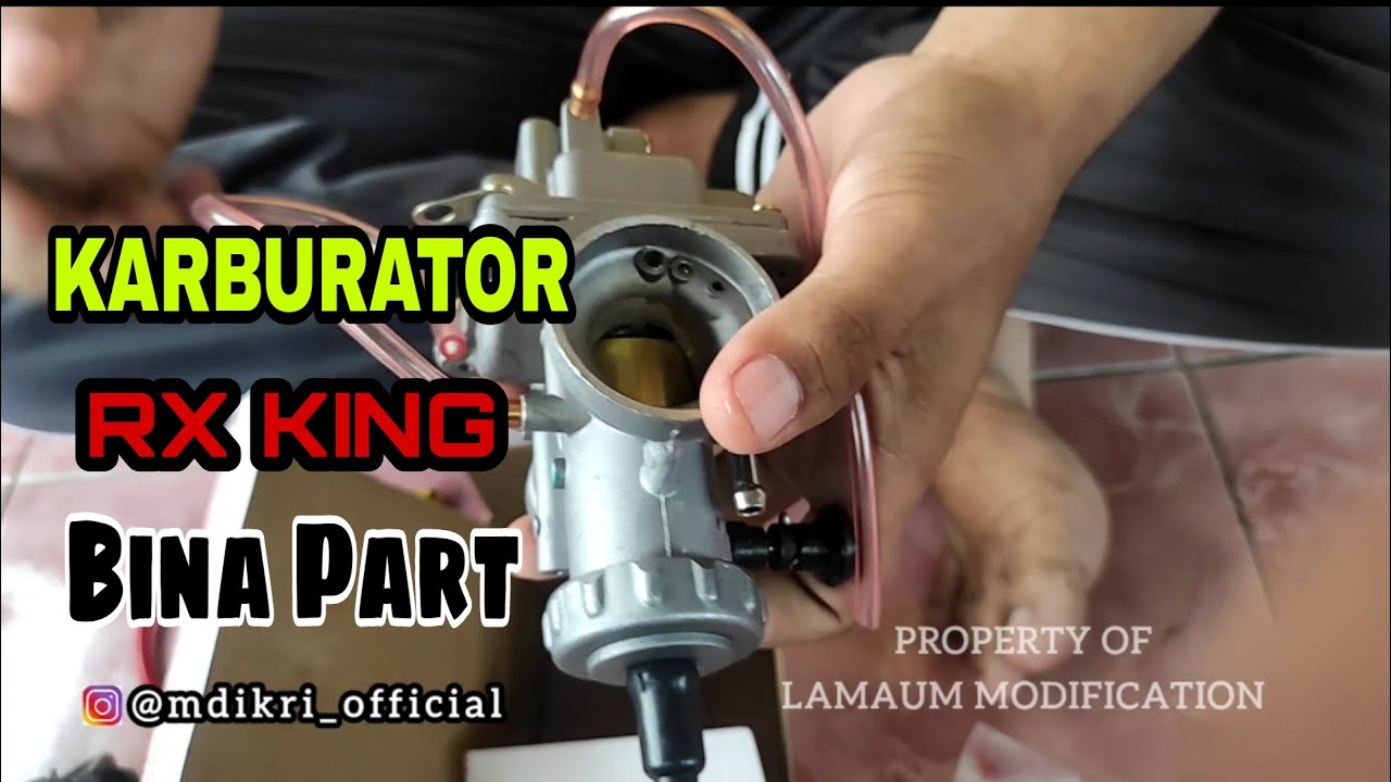 Unboxing Karburator Motor RX King Bina Part ||lamaumkarburxking - YouTube