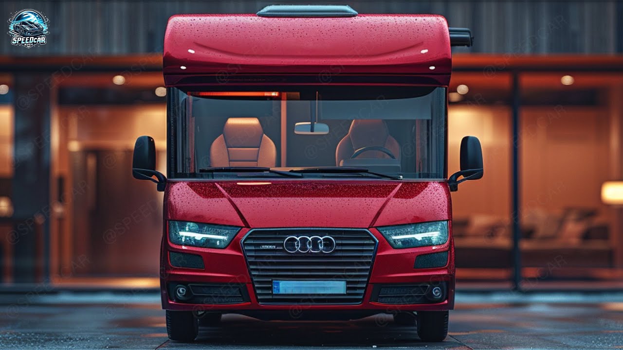 FIRST LOOK! NEW 2025 Audi Motorhome: The Newest Luxury Caravan? - YouTube