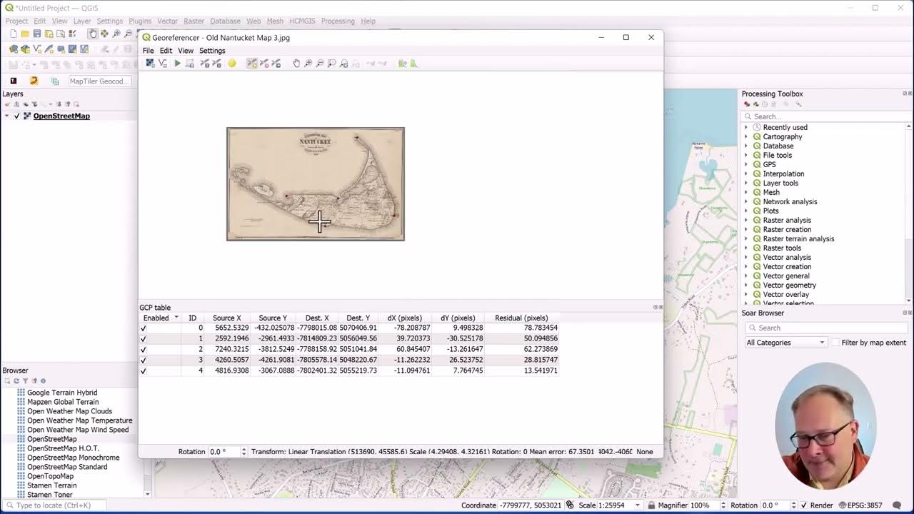 Getting Started with Soar - Georeferencing with QGIS - YouTube