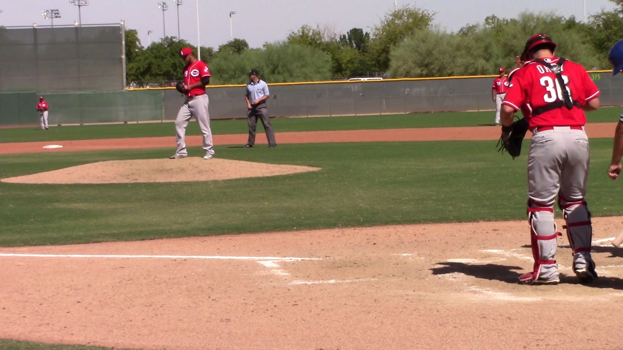 Ariel Hernandez, RHP, Cincinnati Reds - YouTube