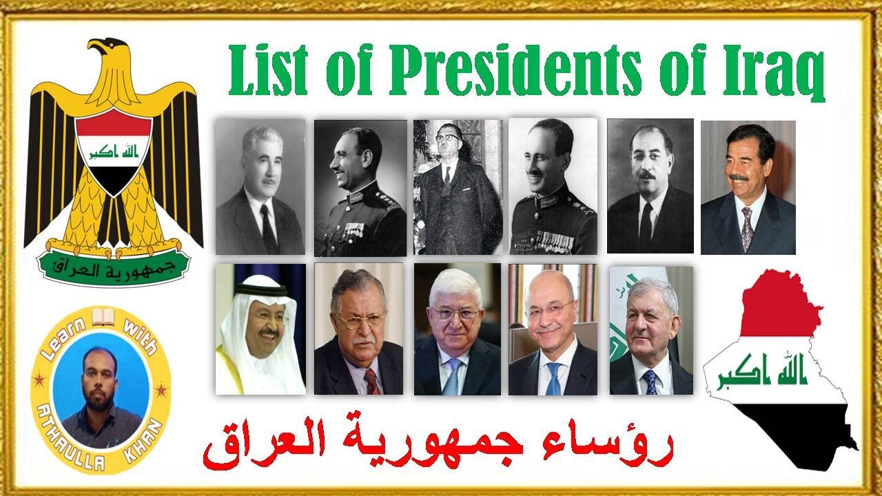 Presidents of Iraq - YouTube