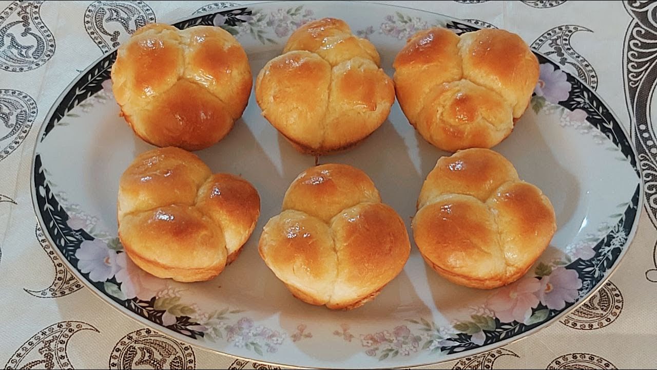 Buttery Bread Recipe | Make with a few available ingredients | soft ...
