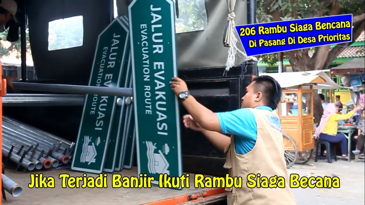 Jika Terjadi Banjir Ikuti Rambu Siaga Bencana Ini - YouTube