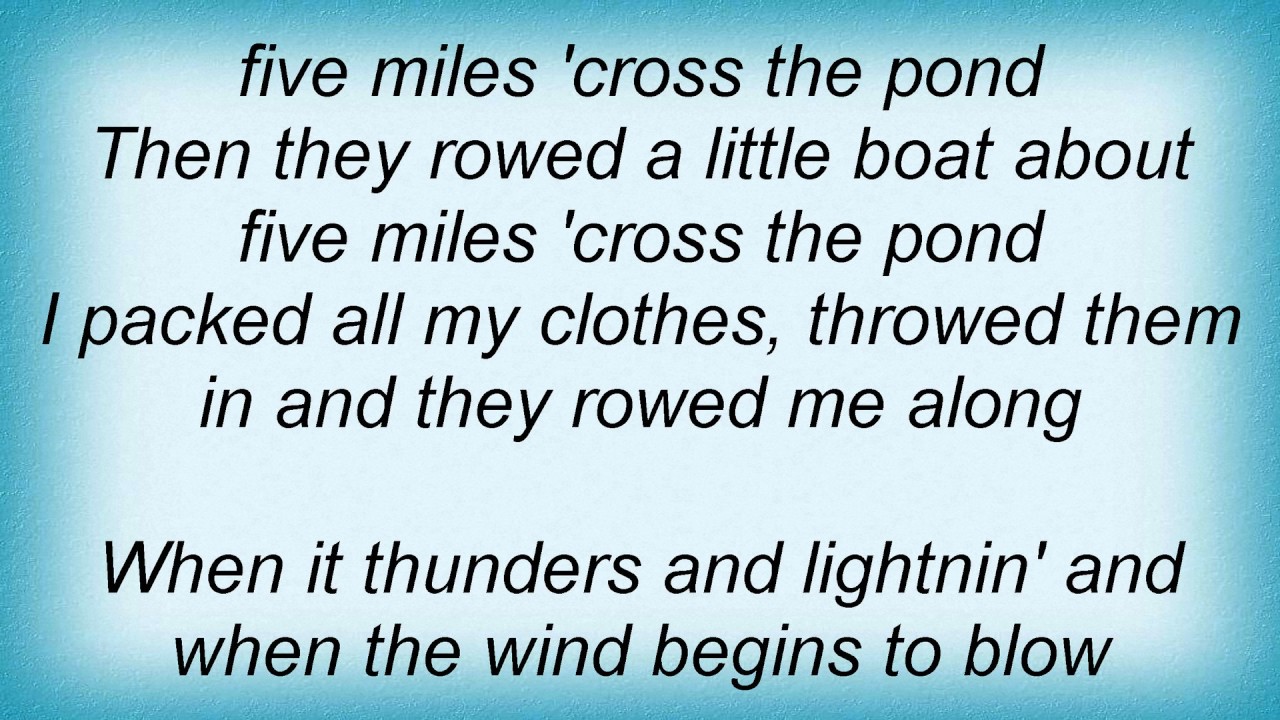 Bessie Smith - Back Water Blues Lyrics_1 - YouTube