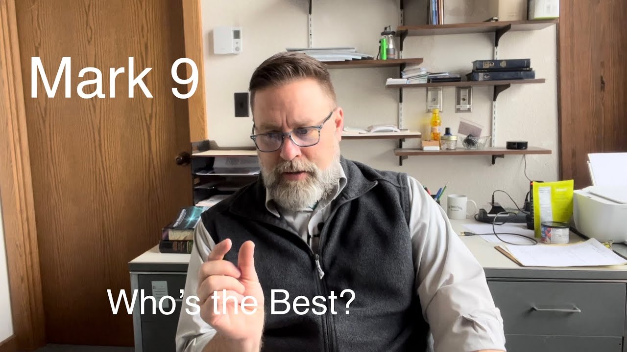 Mark 9 devotion- The disciples argue about who the best is, a minute ...