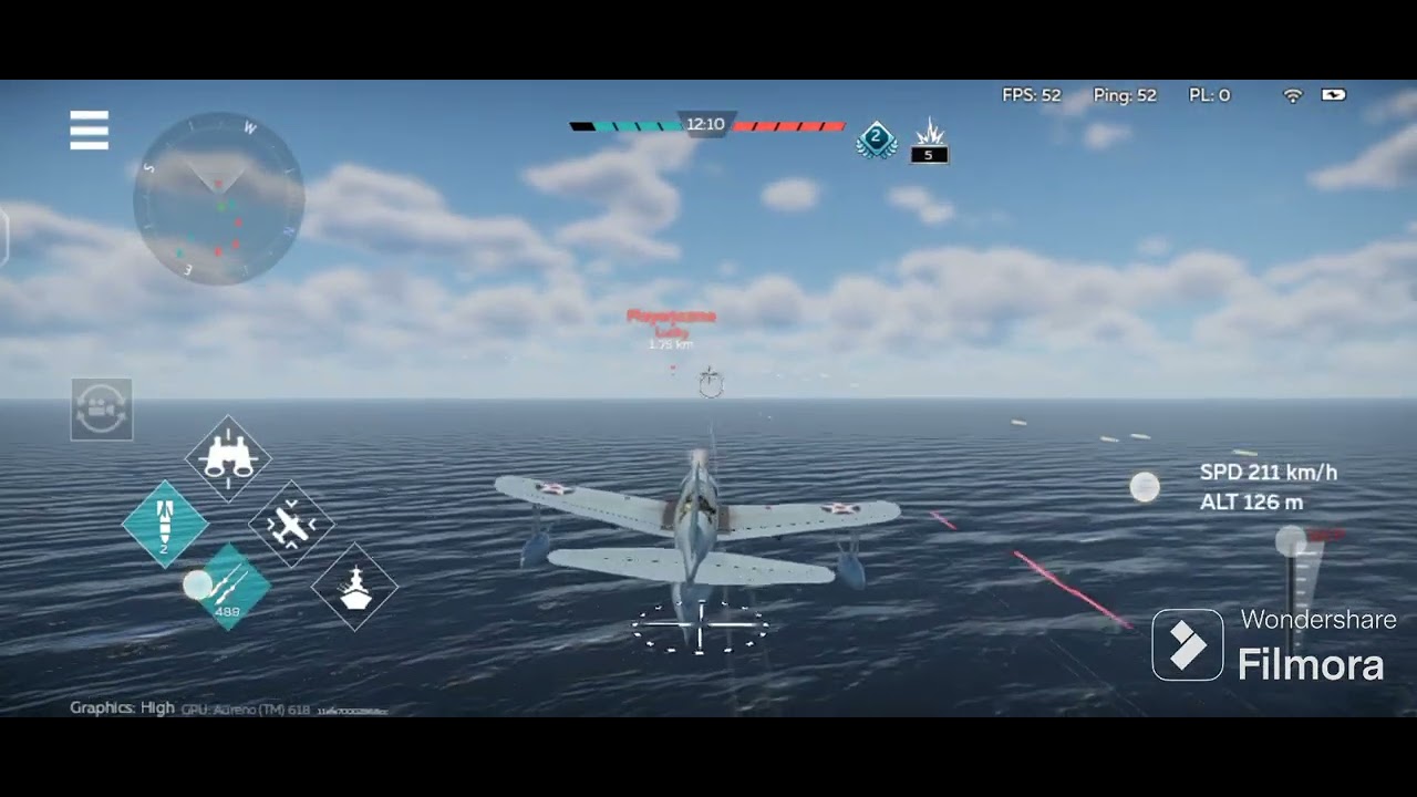 war thunder mobile ship battle. - YouTube