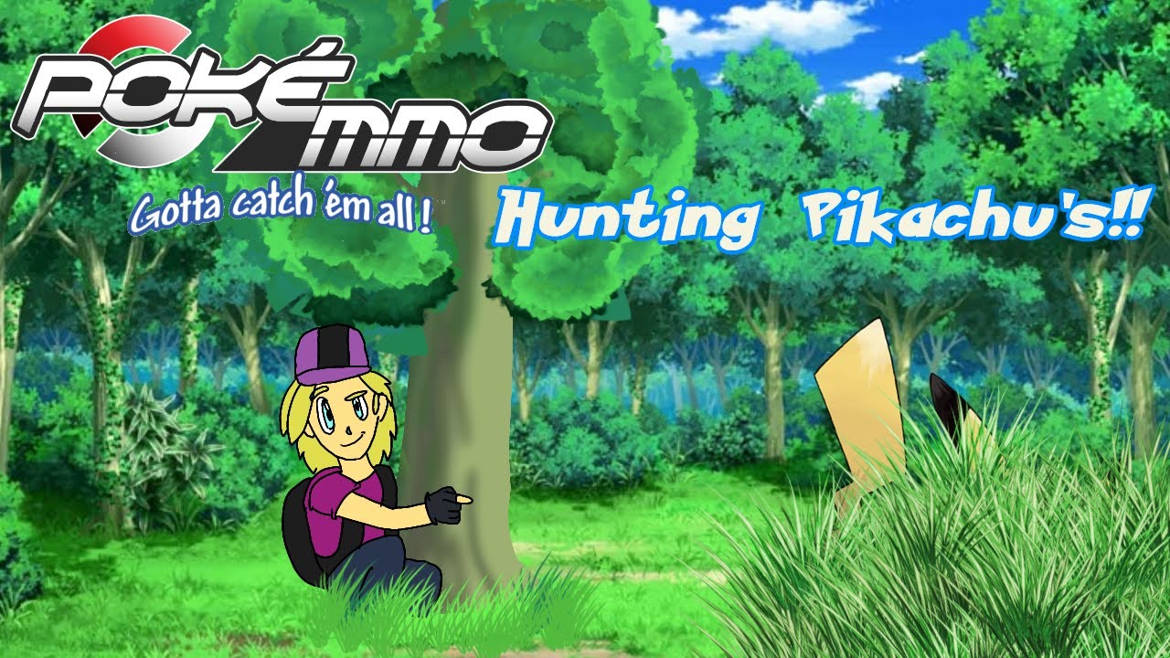 PokeMMO Catching them All! Episode 3! Hunting Pikachu! - YouTube