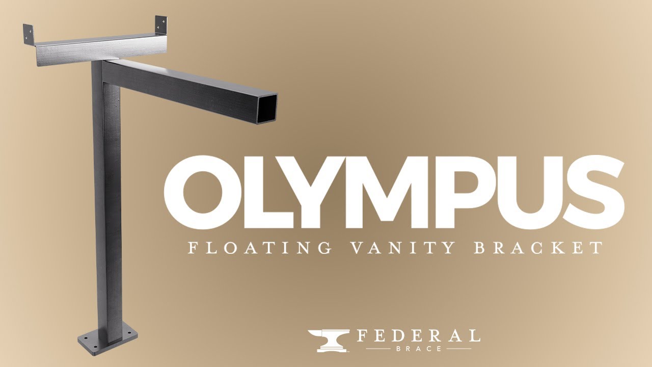 HOW TO: Install The Olympus ADA Floating Vanity Bracket - YouTube