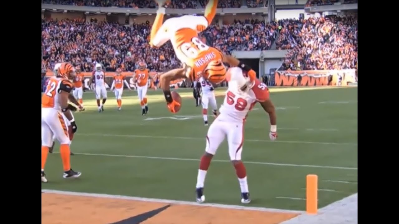 NFL - Amazing Back Flip Touchdowns - YouTube
