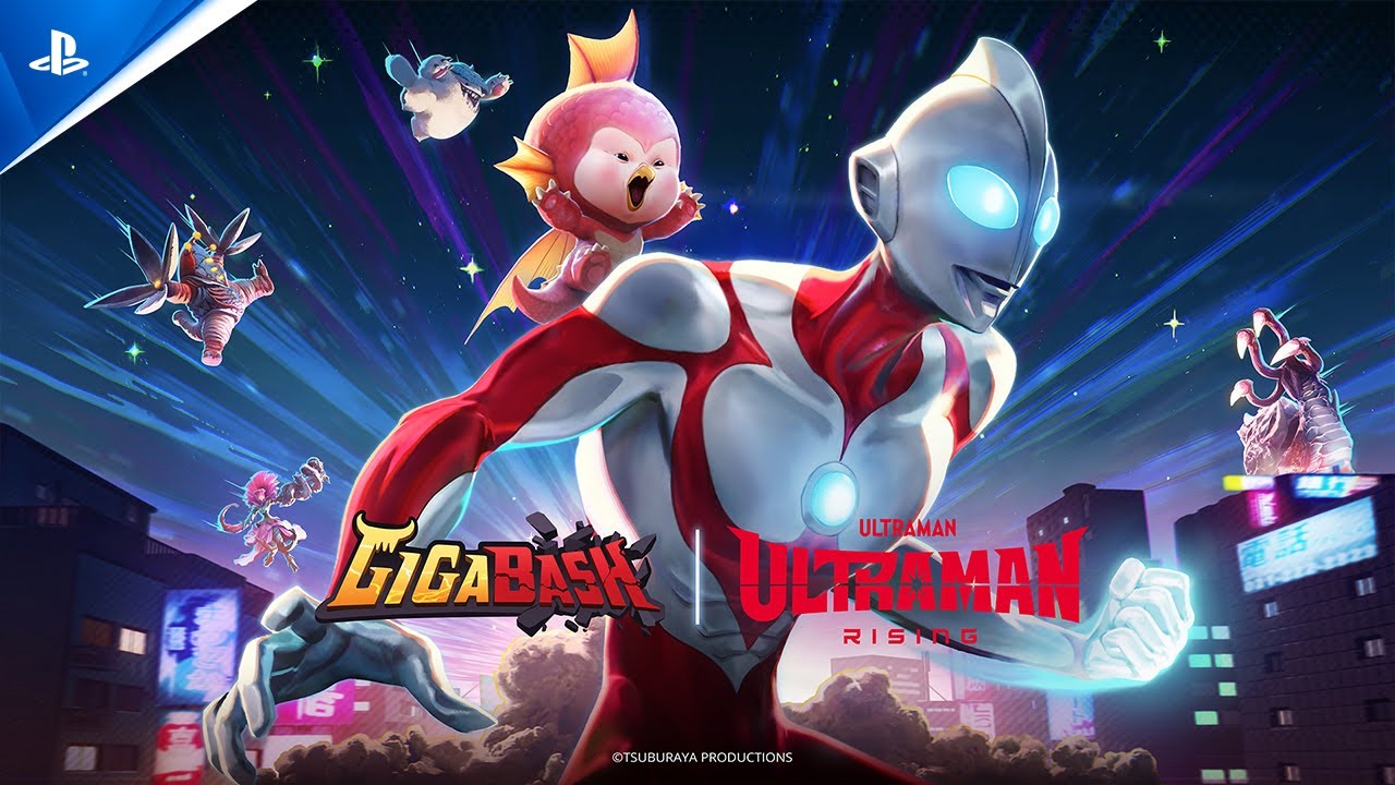GigaBash - Ultraman: Rising DLC Launch Trailer | PS5 & PS4 Games - YouTube