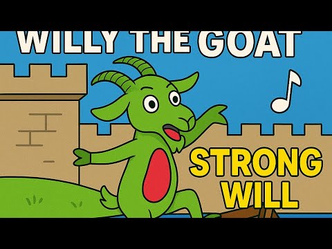 🎵“Willy the Goat Crosses the Moat 🐐 | Funny Kids Story Song About Never ...