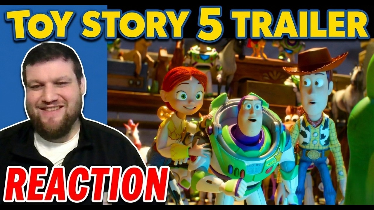 Toy Story 5 | Official Trailer REACTION! - YouTube
