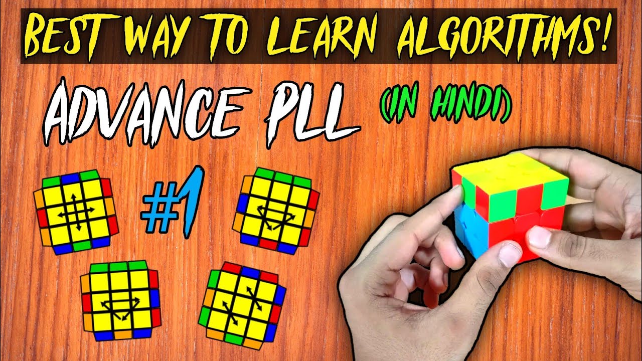 Best Way To Learn All PLL Algo. | In Hindi | 1-look PLL - YouTube