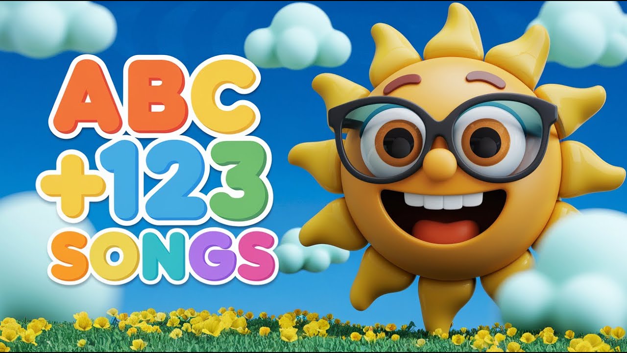 ABC + 123 Counting and More kids Songs. Made for Kids.. #kidsvideo # ...