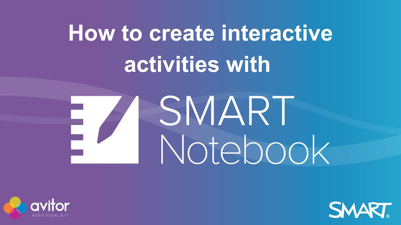 Creating Interactive Activities with SMART Notebook - YouTube