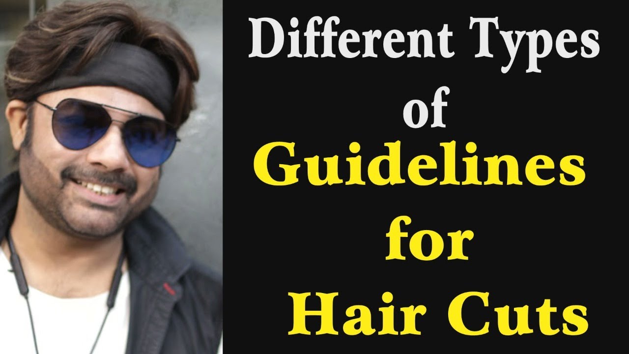 Different Types of Guidelines for Hair Cuts. by Jas Sir. - YouTube