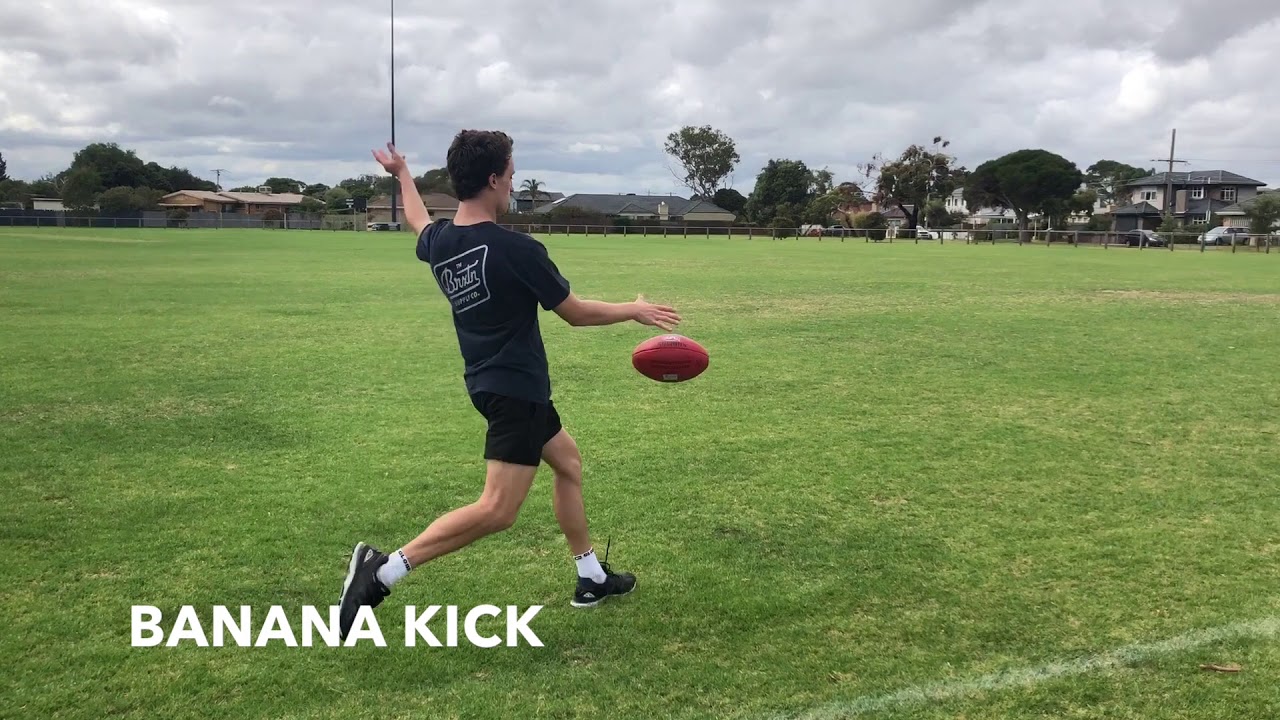 AFL types of Kicks - YouTube