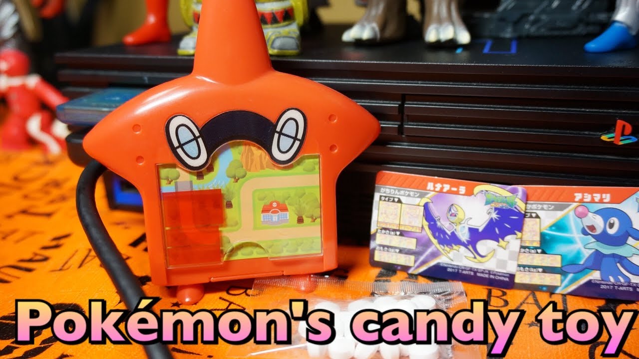 Pokémon's candy toy🍭 Introduction video！ - YouTube