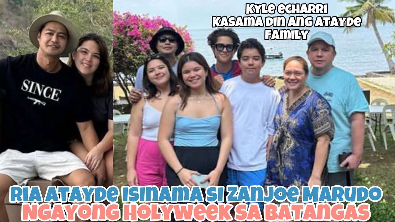 RIA ATAYDE ISINAMA SI ZANJOE MARUDO NGAYONG HOLYWEEK SA KANILANG BEACH ...