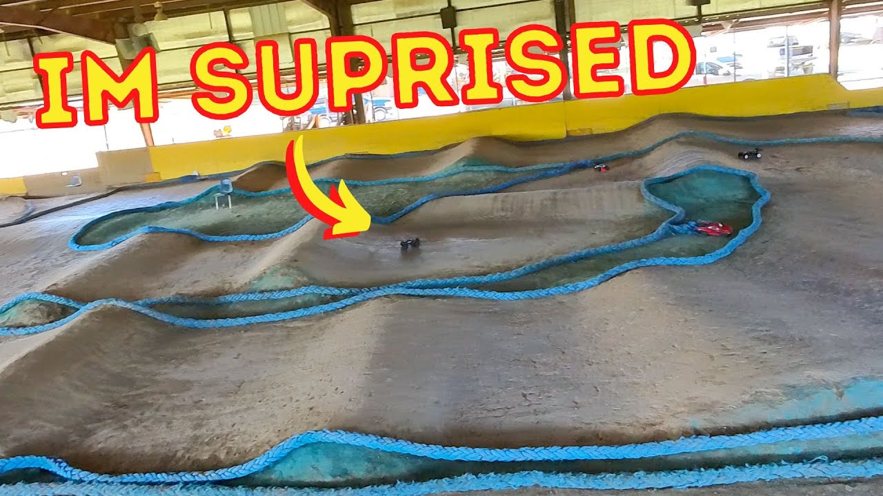 BOX STOCK TRAXXAS MINI XRT ON THE TRACK - YouTube