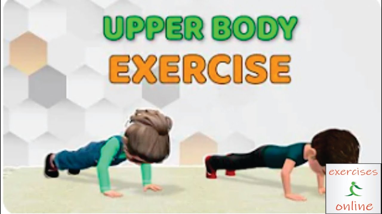 CREATIVE UPPER BODY EXERCISE FOR KIDS AT HOME /კრეატიული ტანის ტანის ...