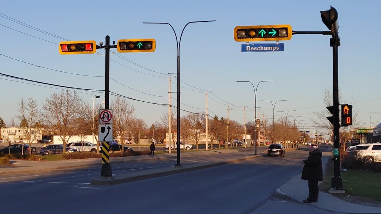Lead/Lag Left Turns & Leading Through Arrow @ Chemin de Chambly & Rue ...