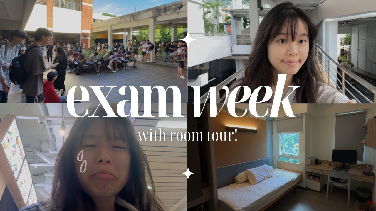 finals week vlog + NUS dorm room tour | NUS Accountancy - YouTube