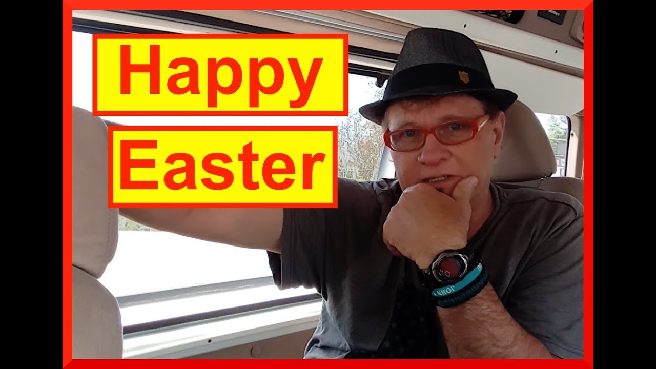 Happy Easter Camper Van Parking Lot Coffee Chat - YouTube