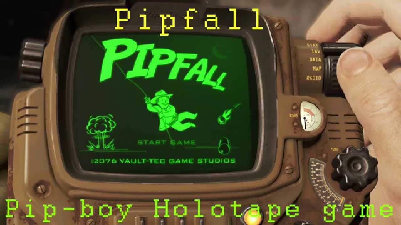 Fallout 4: Pip-boy mini game Pipfall - YouTube