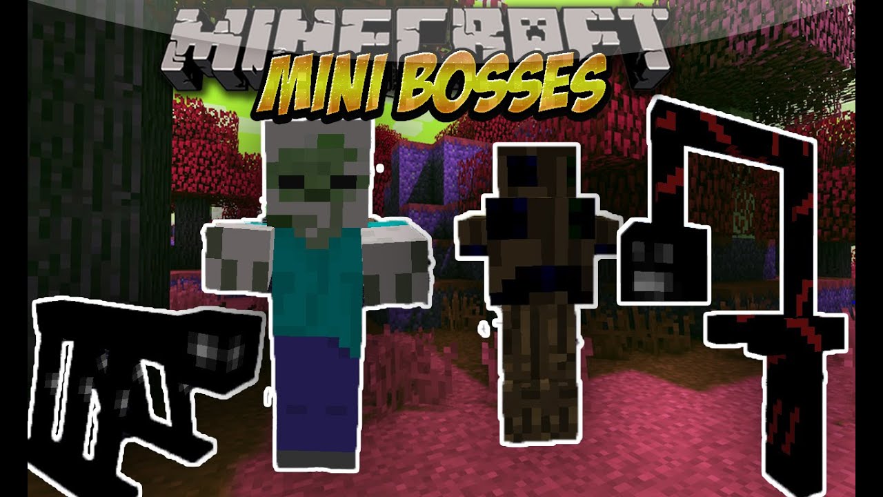 Mini Bosses MOD (Mini Jefes Aliens,Creepers Y Zombies) Español ...