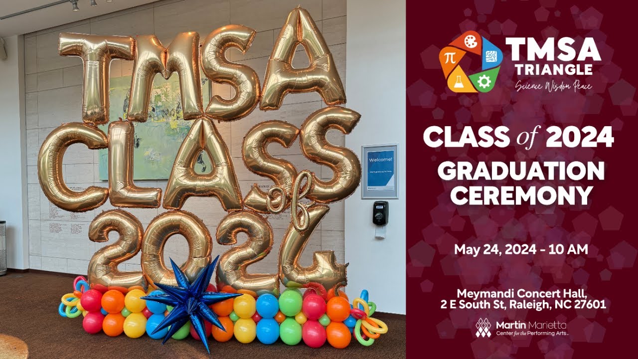 TMSA Triangle Class of 2024 Graduation Ceremony - YouTube