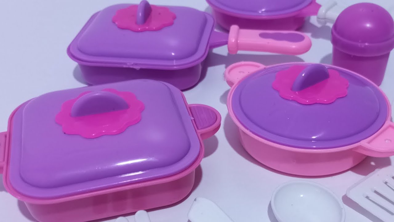 [toy asmr] Kitchen PlaySet ASMR Satisfying with Unboxing No Talking ...