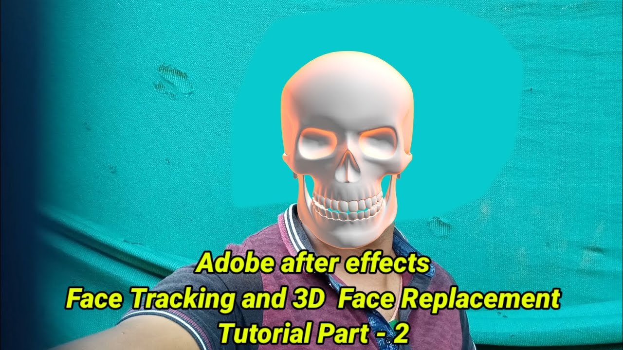 Adobe after effects Face Tracking and 3D Face Replacement Tutorial Part ...