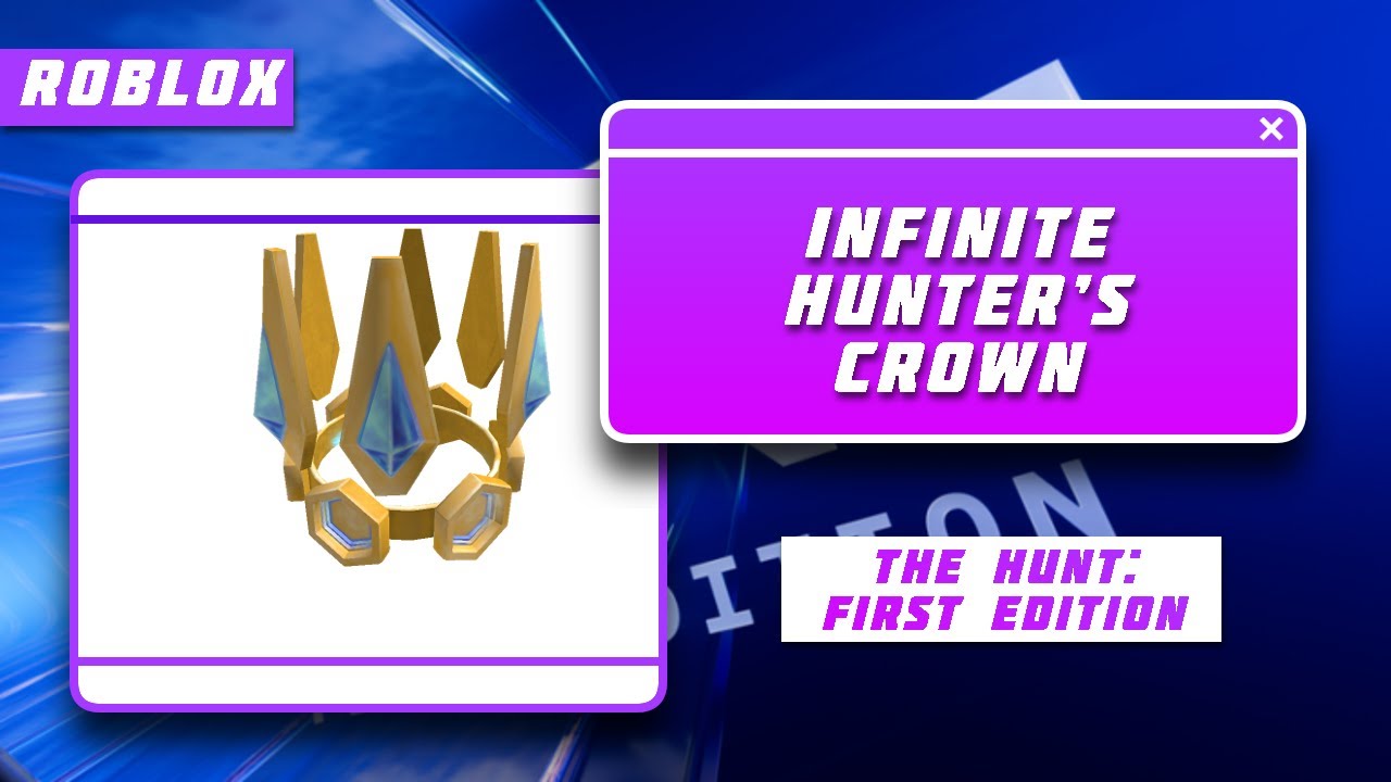 👑How to get the 'Infinite Hunter's Crown' | The Hunt Awaits | Roblox ...