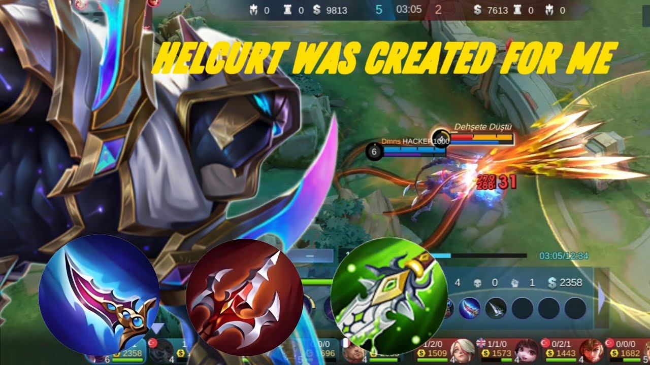 BEST HELCURT JUNGLE ROTATION - HELCURT - MLBB - YouTube